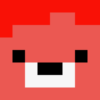 Red Walibear with hoodie | Minecraft Skin