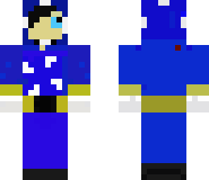 blue lightspeed rescue ranger | Minecraft Skin