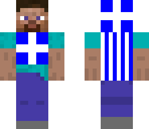 steve with greece | Minecraft Skins