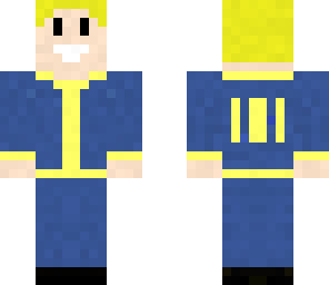 vault boy fallout | Minecraft Skins