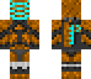 Isaac Clarke in HD from Dead Space | Minecraft Skin