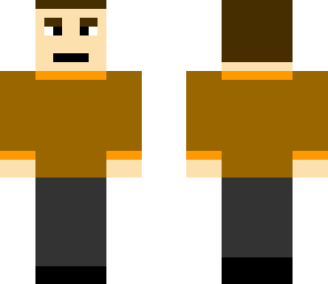 Happy Wheels - Moped Couple Man | Minecraft Skin
