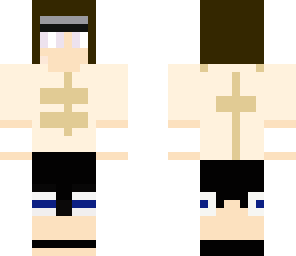 Neji Hyuuga Anime | Minecraft Skin
