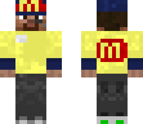 mcdonalds steve | Minecraft Skins