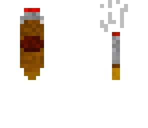 Cigar and cigarette | Minecraft Skin