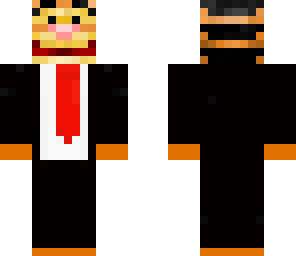 tigger in suit | Minecraft Skin