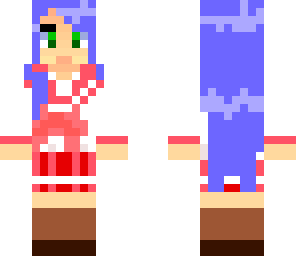 Konata Izumi Lucky Star | Minecraft Skin