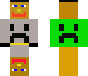 Two-Headed Steve | Minecraft Skin
