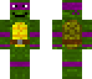Teenage Mutant Ninja Turtle Minecraft Skins
