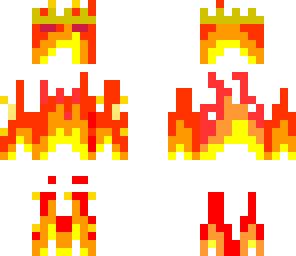 fire king | Minecraft Skin