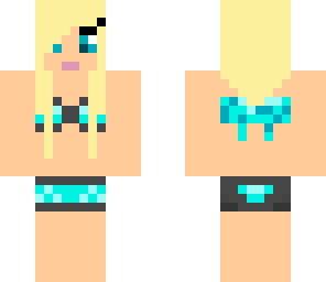 cute girl in bikini | Minecraft Skins