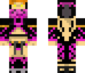 Mortal Kombat Mileena | Minecraft Skins