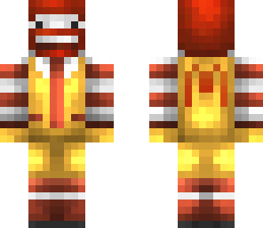 Mcdonalds Minecraft Skin