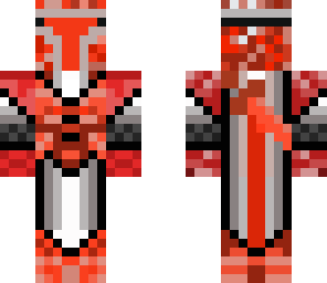 ruby armour | Minecraft Skins