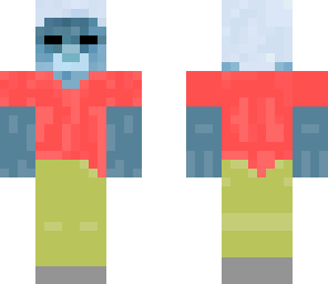 Herobrine Inverted | Minecraft Skin