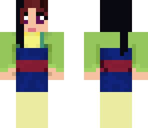 Mulan Dress v1 | Minecraft Skin