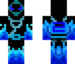 Blue Flame | Minecraft Skin