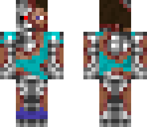 Terminator Steve Diamond Hunt Minecraft Skins