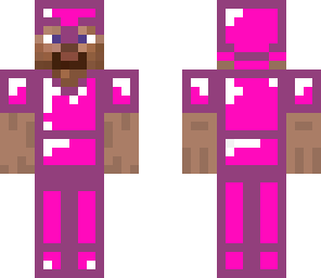 Pink armour | Minecraft Skin