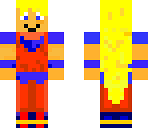 SSJ3 Goku | Minecraft Skin