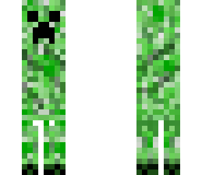 Creeper - With actual creepy legs | Minecraft Skin