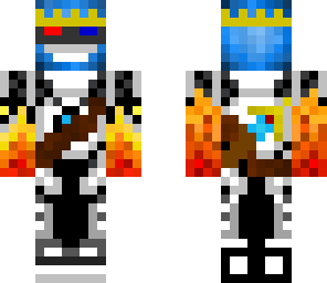 Blue face | Minecraft Skin