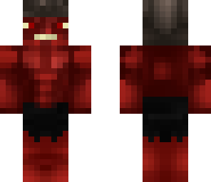 Red hulk | Minecraft Skin