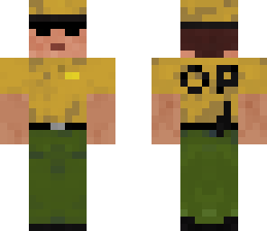 Orange\'s Prison Guard | Minecraft Skin