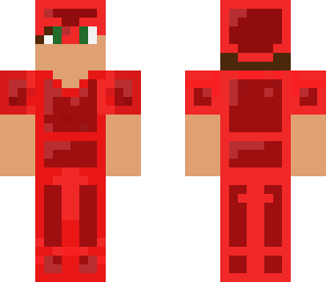 rubi armor | Minecraft Skin