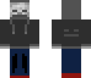 skeleton hoodie | Minecraft Skins