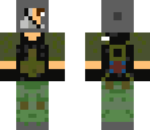 ghost call of mw2 | Minecraft Skins