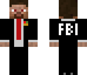 FBI Steve | Minecraft Skin