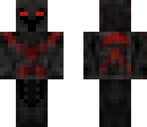 daedric armor herobrin | Minecraft Skin
