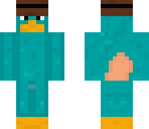 perry the platypus | Minecraft Skin