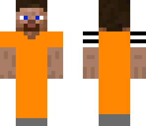 prisoner steve updated | Minecraft Skin