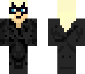 black cat spiderman | Minecraft Skins