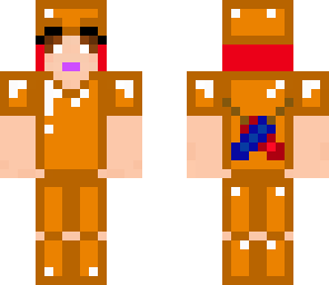 topaz armour girl | Minecraft Skin