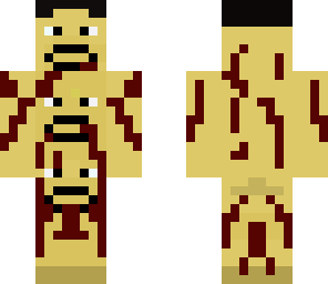 The Human Centipede | Minecraft Skin