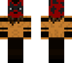 The Boogeyman Red And Black | Minecraft Skin