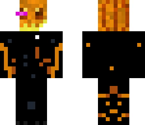 corrupted pumpkin | Minecraft Skin