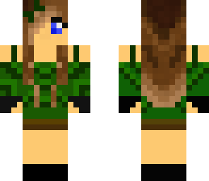 Forest Girl | Minecraft Skin
