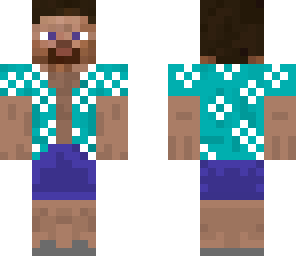 Beach Steve | Minecraft Skin