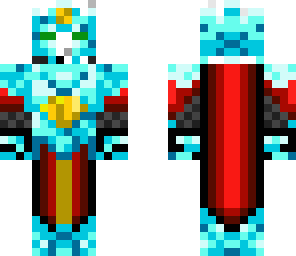 Ice Skeleton | Minecraft Skin