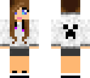 Creeper Feet Girl | Minecraft Skin