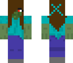 girl zombie | Minecraft Skin