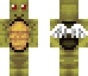 realistic koopa troopa with music | Minecraft Skin