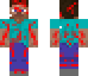 Bloody Steve | Minecraft Skin