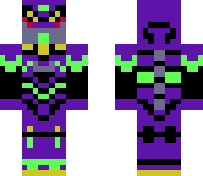 Eva 01 Minecraft Skins