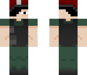 red beret v7 | Minecraft Skins