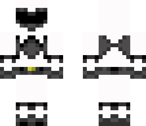 white power ranger | Minecraft Skin